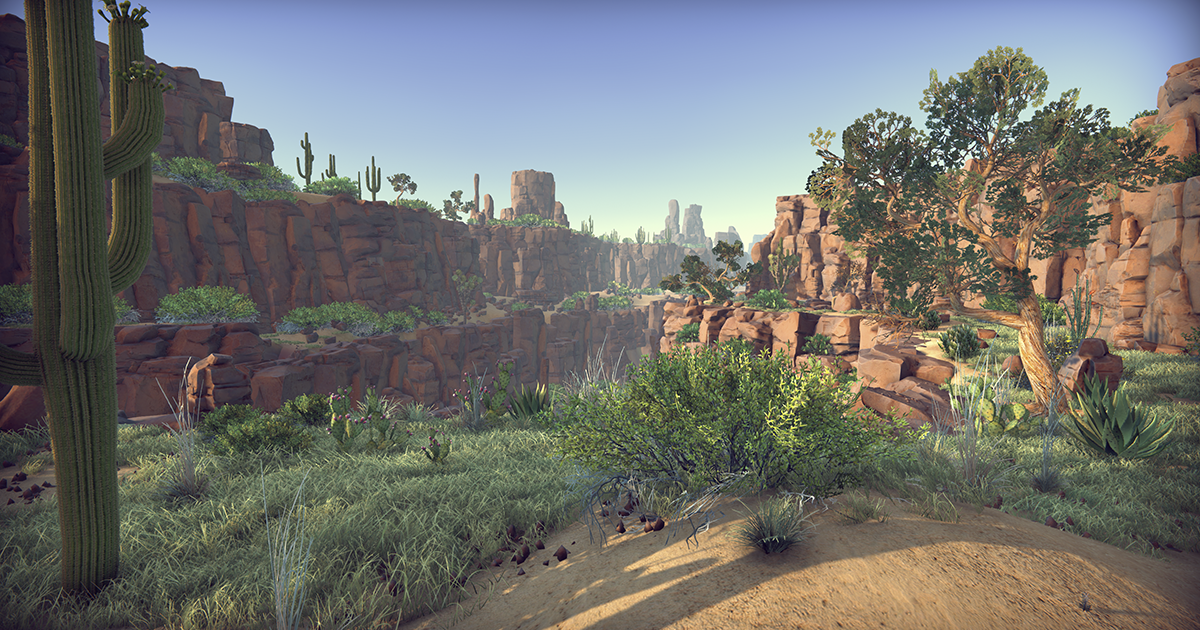 Red Desert Pack | 3D Environments | Unity Asset Store