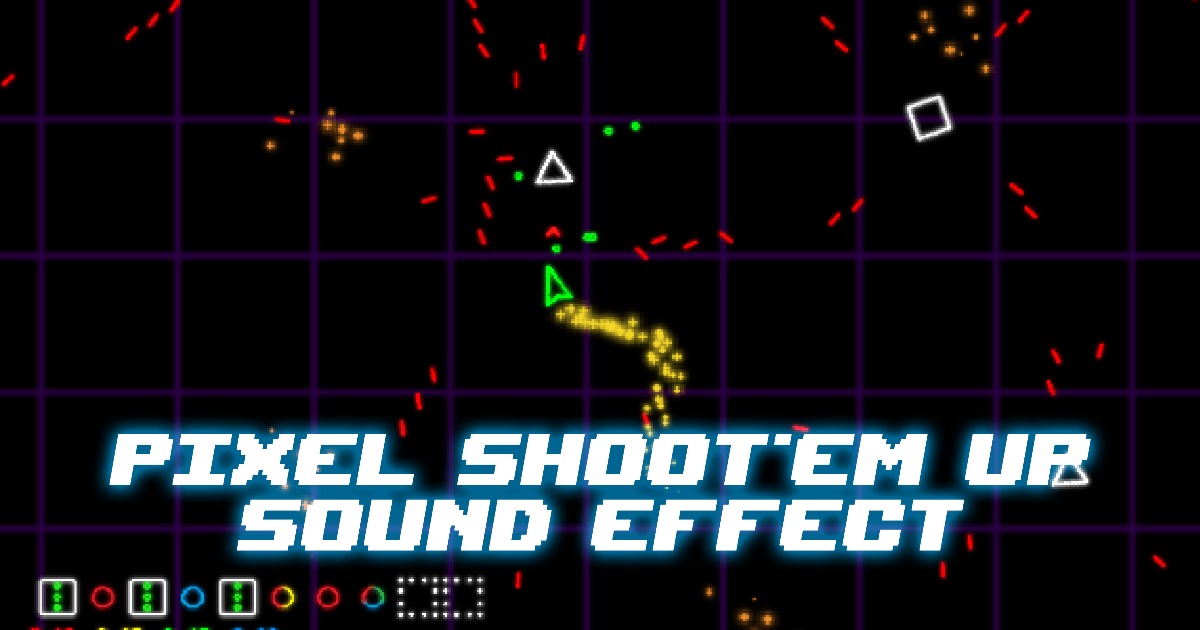 Pixel Shoot'Em Up Soundpack | Audio Sound FX | Unity Asset Store