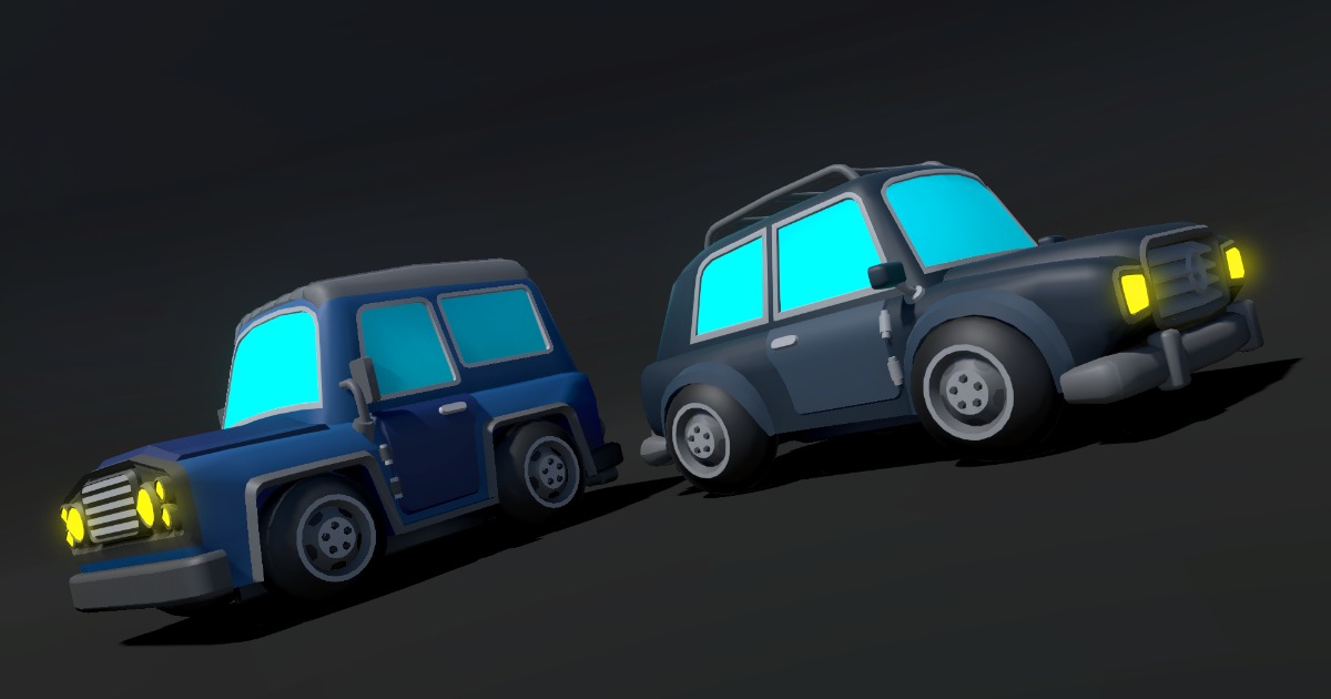 Cars Pack - Low Poly | 3D Land | Unity Asset Store
