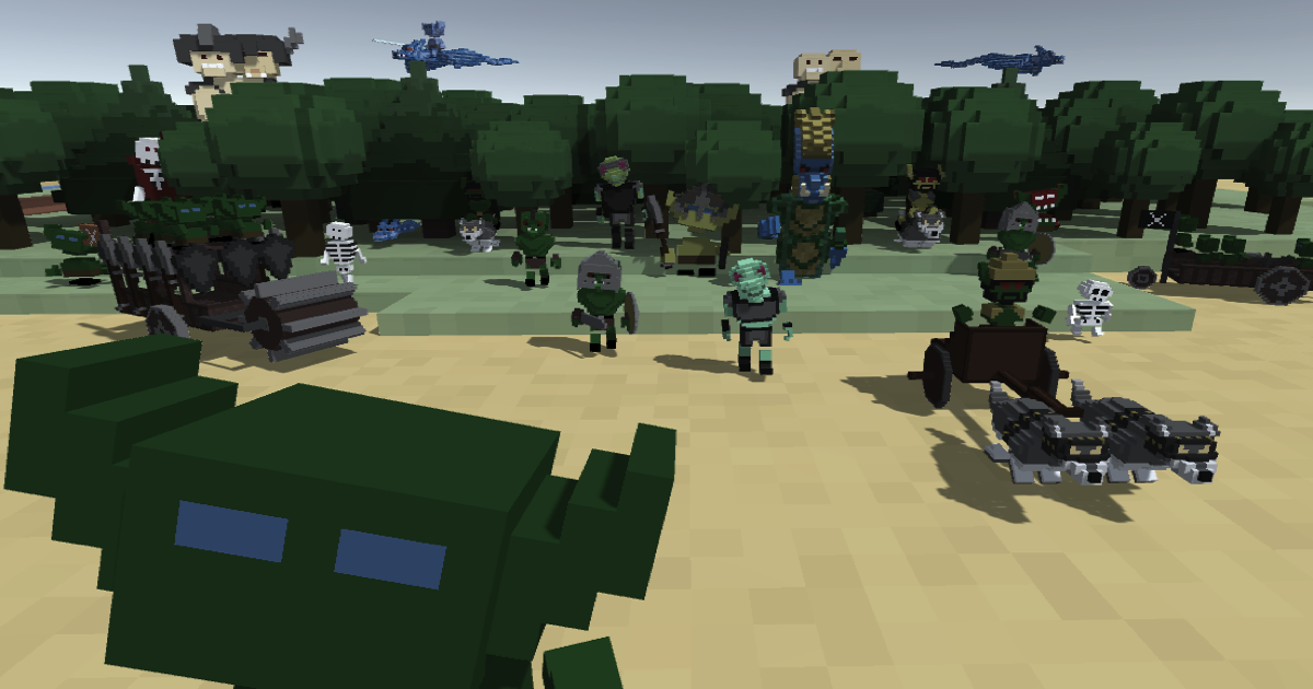 Voxel Fantasy Pack | 3D | Unity Asset Store