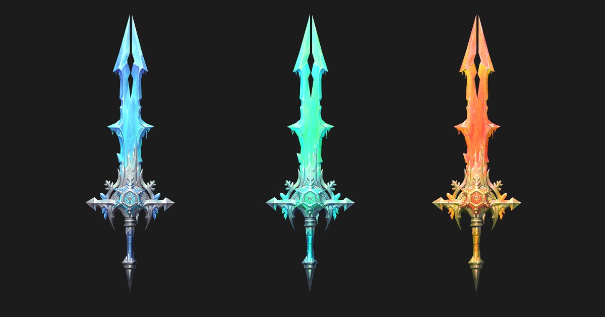 Fantasy RPG Weapon Bundle - Collection 6 | 3D 武器 | Unity Asset Store
