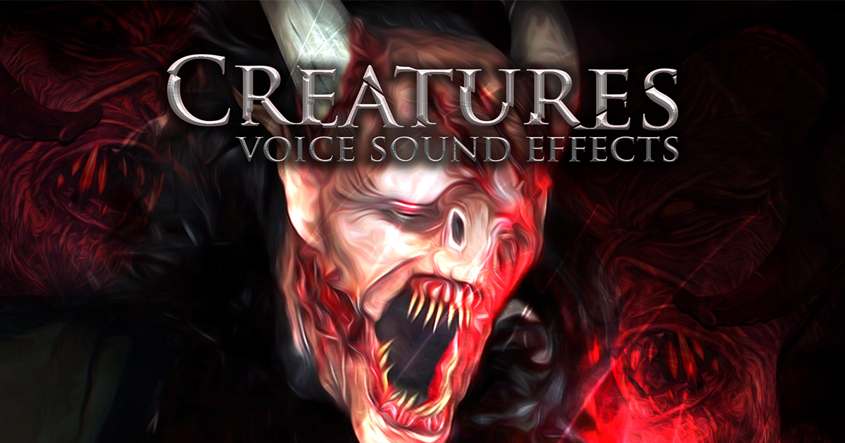 Creatures - Voice Sound Effects | Voices Sound FX | Unity Asset Store