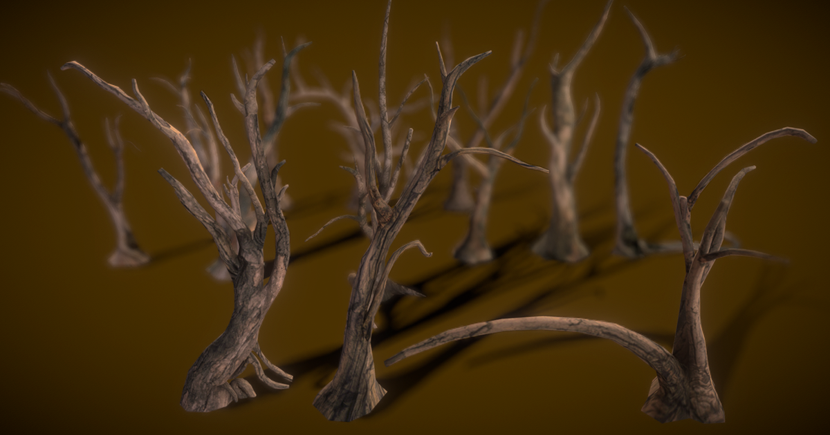 Tree Died Pack | 3D Trees | Unity Asset Store