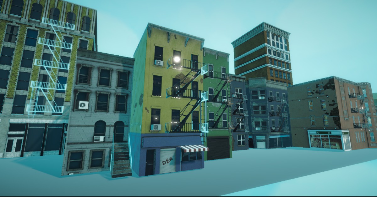 Buildings_package_vol1 | 3D Urban | Unity Asset Store