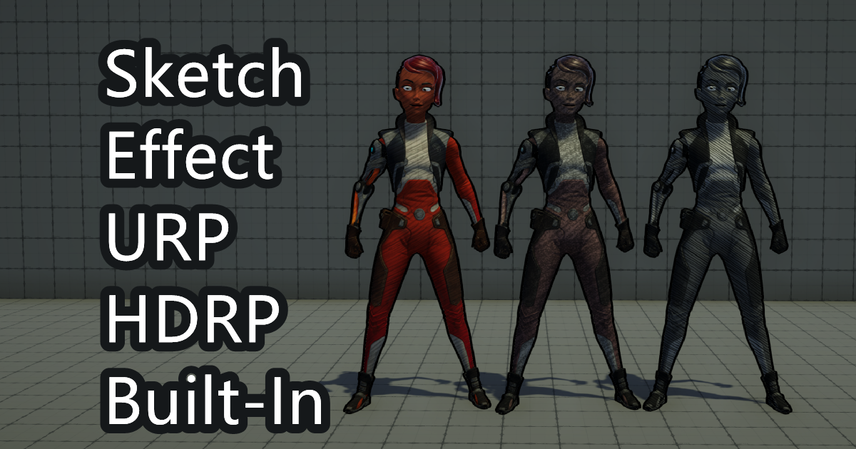 Sketch Effect | VFX | Unity Asset Store