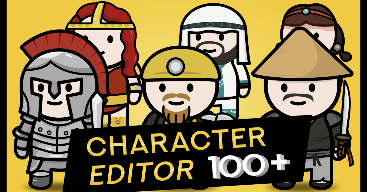 Easy Character Editor : 2D Tiny World | 2D Characters | Unity Asset Store