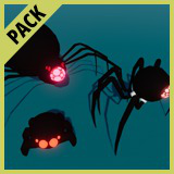 Spiders Bundle Tiny Monsters - Mekaru Studios
