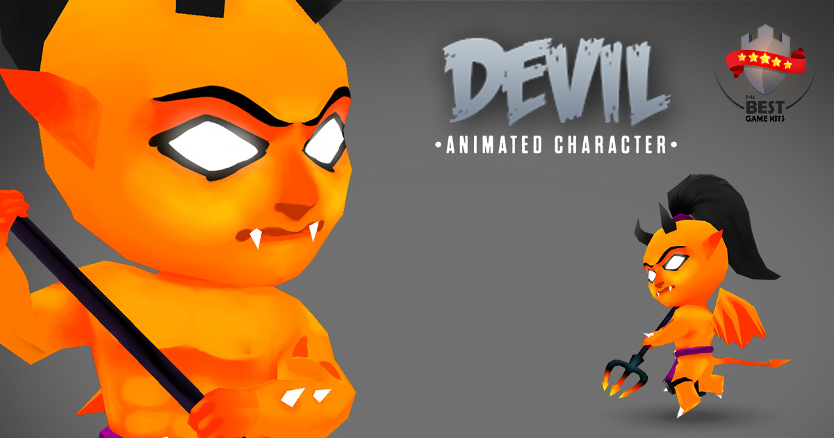 Devil animated character | Characters | Unity Asset Store