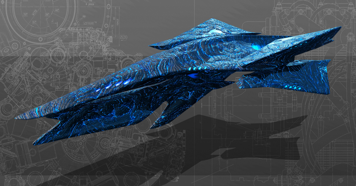 Alien Krag / Destroyer | 3D Space | Unity Asset Store