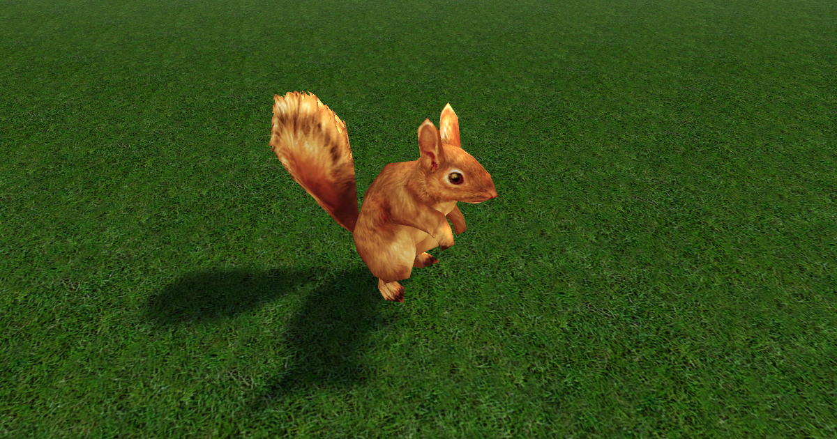 Squirrel Low Poly Model | 3D Animals | Unity Asset Store