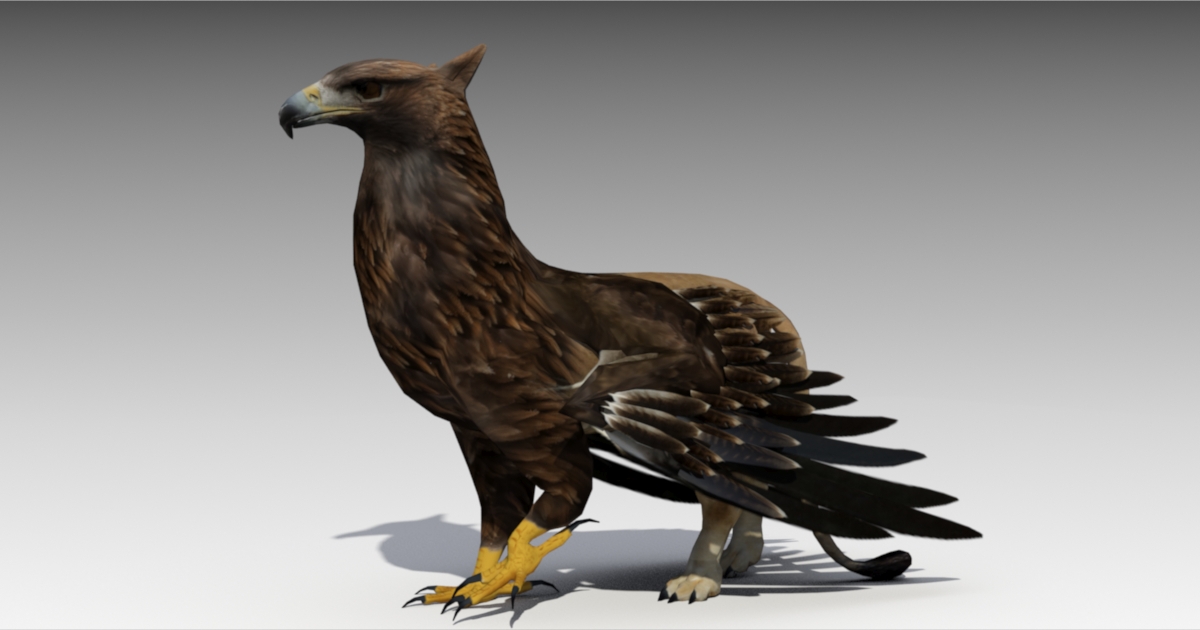 Griffin Animated | 3D 생물 | Unity Asset Store