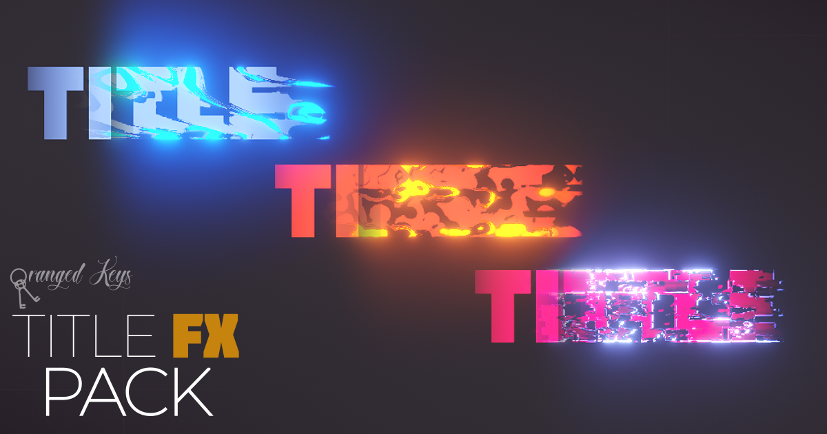 Title FX Pack | VFX Shaders | Unity Asset Store