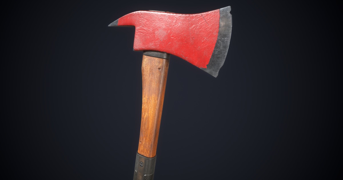 Firefighter Pickhead Axe | 3D 무기 | Unity Asset Store