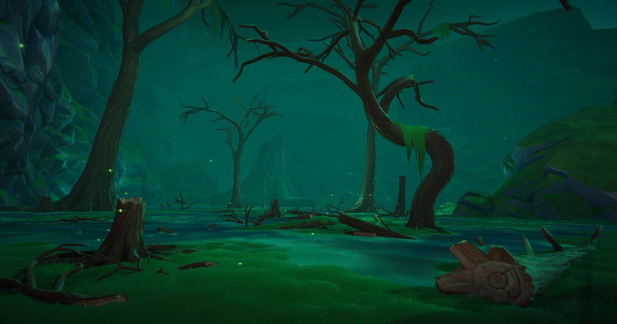 Stylized swamp | 3D Environments | Unity Asset Store