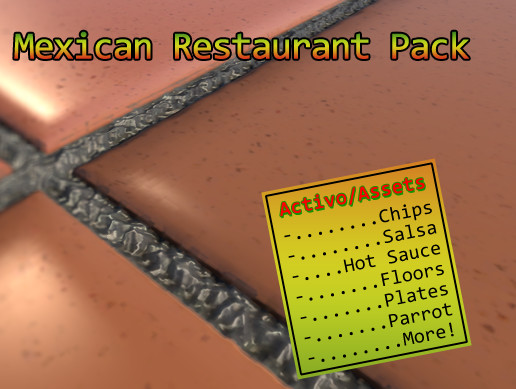 Mexican Restaurant Pack | 3D Food | Unity Asset Store
