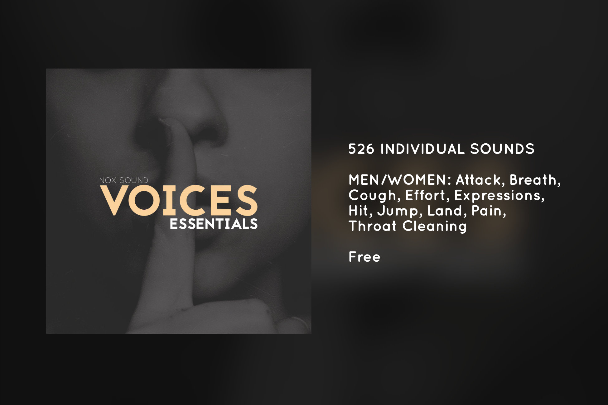 Voices - Essentials | Voices Sound FX | Unity Asset Store