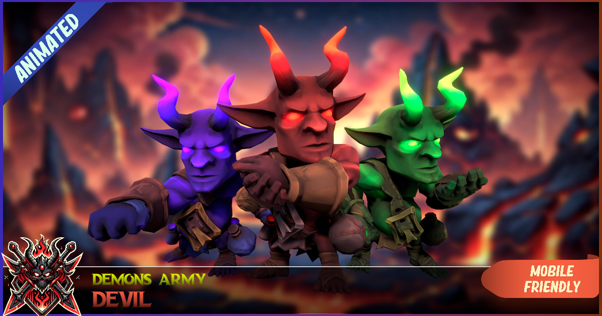 Demons army - Devil | 캐릭터 | Unity Asset Store