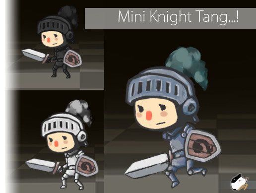 Mini Knight Tang 2.5D 2018 | 2D Characters | Unity Asset Store