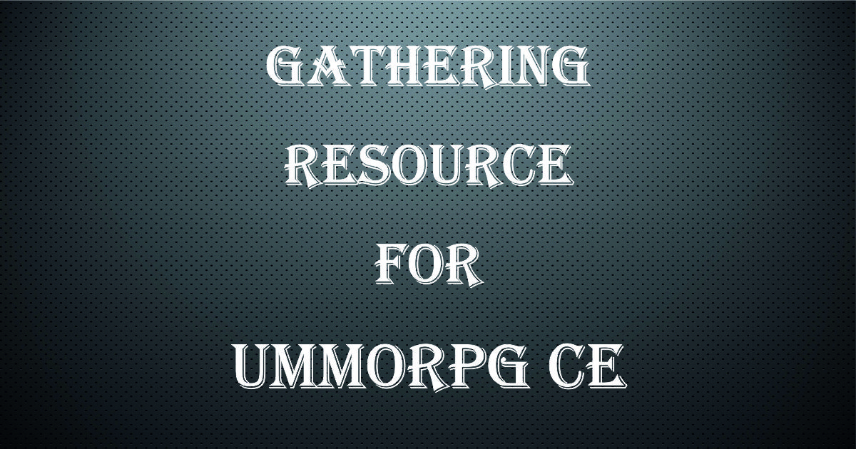 Gathering Resource for uMMORPG Remastered | Integration | Unity Asset Store