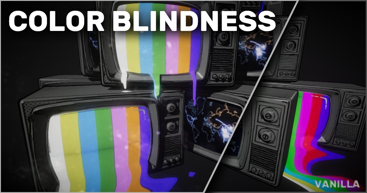 Glitches Color Blindness Fullscreen And Camera Effects Unity Asset Store