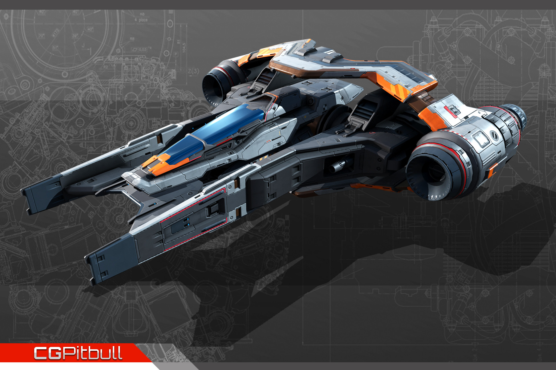SF Warthog Fighter | 3D 우주 | Unity Asset Store