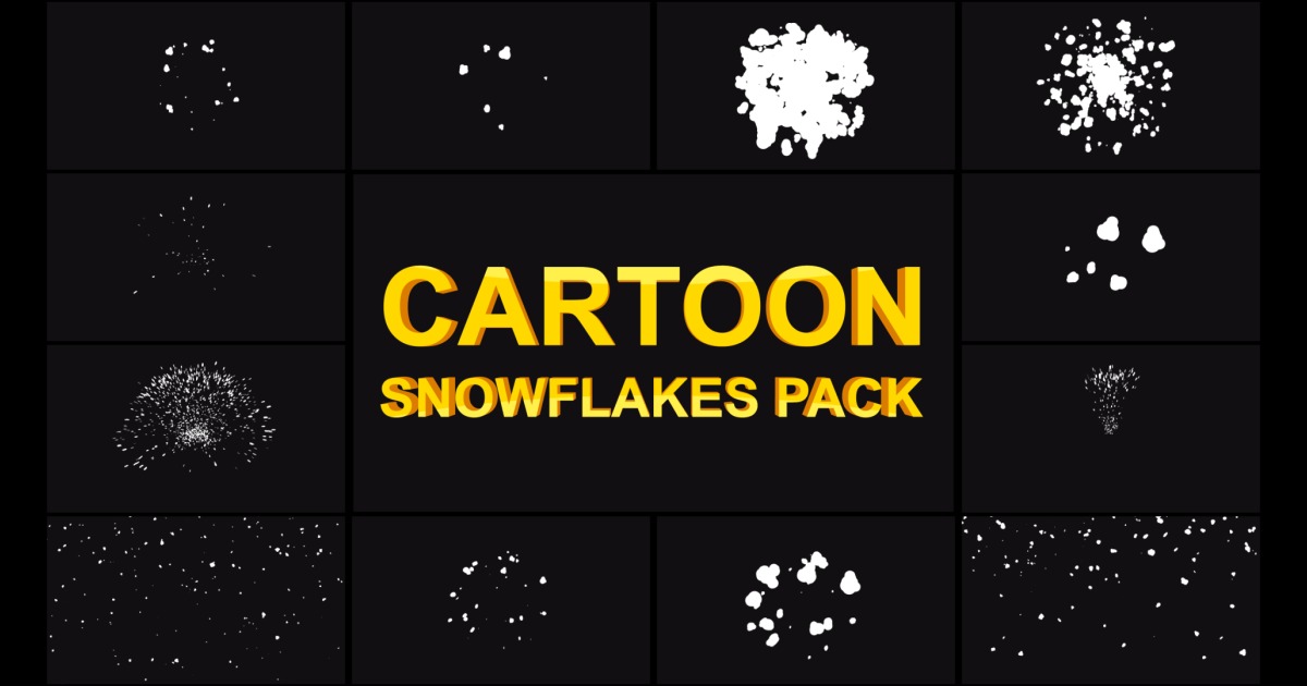 Cartoon Snowflakes Pack | VFX | Unity Asset Store