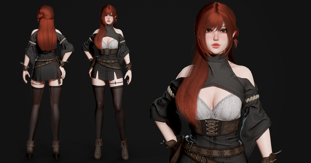 Mage Girl Aliya | キャラクター | Unity Asset Store