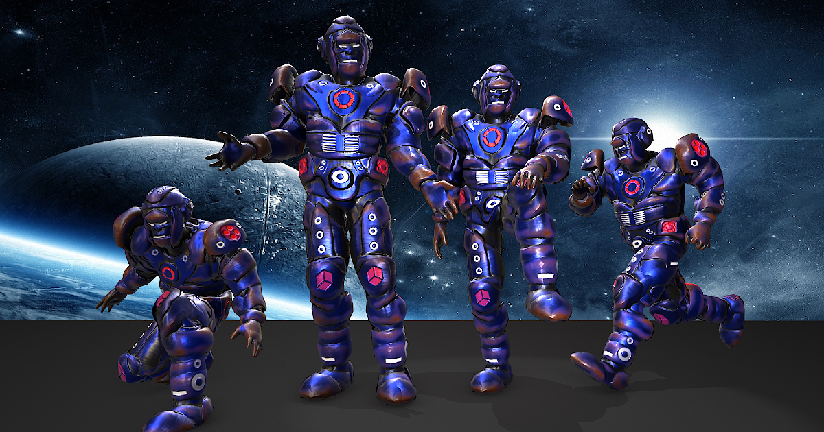 Robot Sci Fi Humanoid | Characters | Unity Asset Store