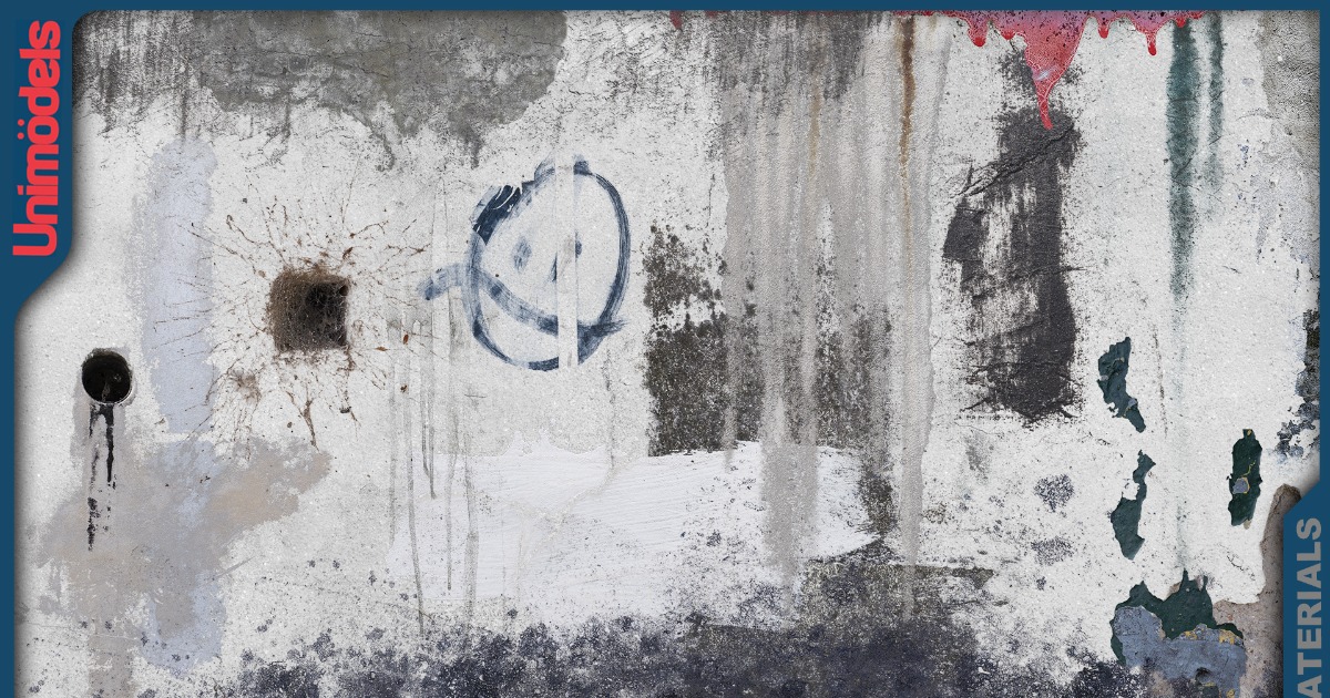 Wall and Floor decals Vol. 7 - 100% photoscanned | 2D Textures ...