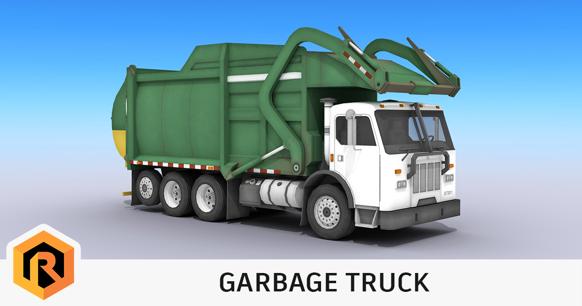 Garbage Truck | 3D Land | Unity Asset Store