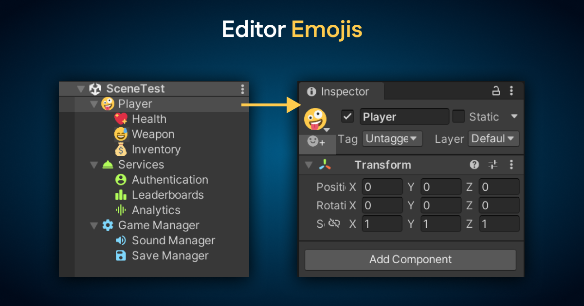 Editor Emojis | Utilities Tools | Unity Asset Store