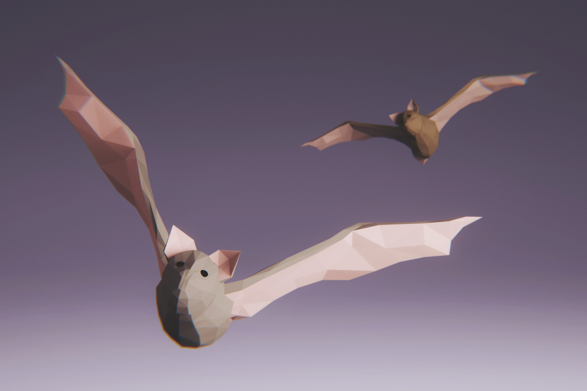Low Poly Mammal: Bat | Characters | Unity Asset Store