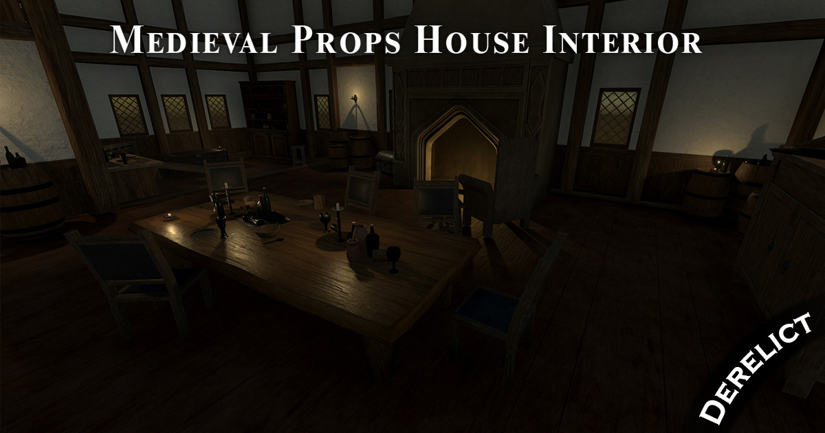 Medieval Props: House Interior | 3D Props | Unity Asset Store