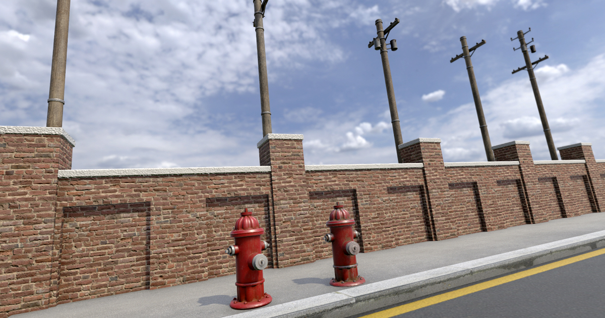 Fire Hydrants | 3D Exterior | Unity Asset Store
