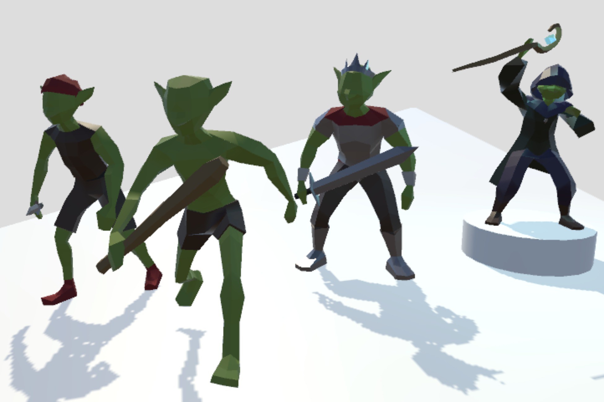Goblin Army - Low Poly | 3D Creatures | Unity Asset Store