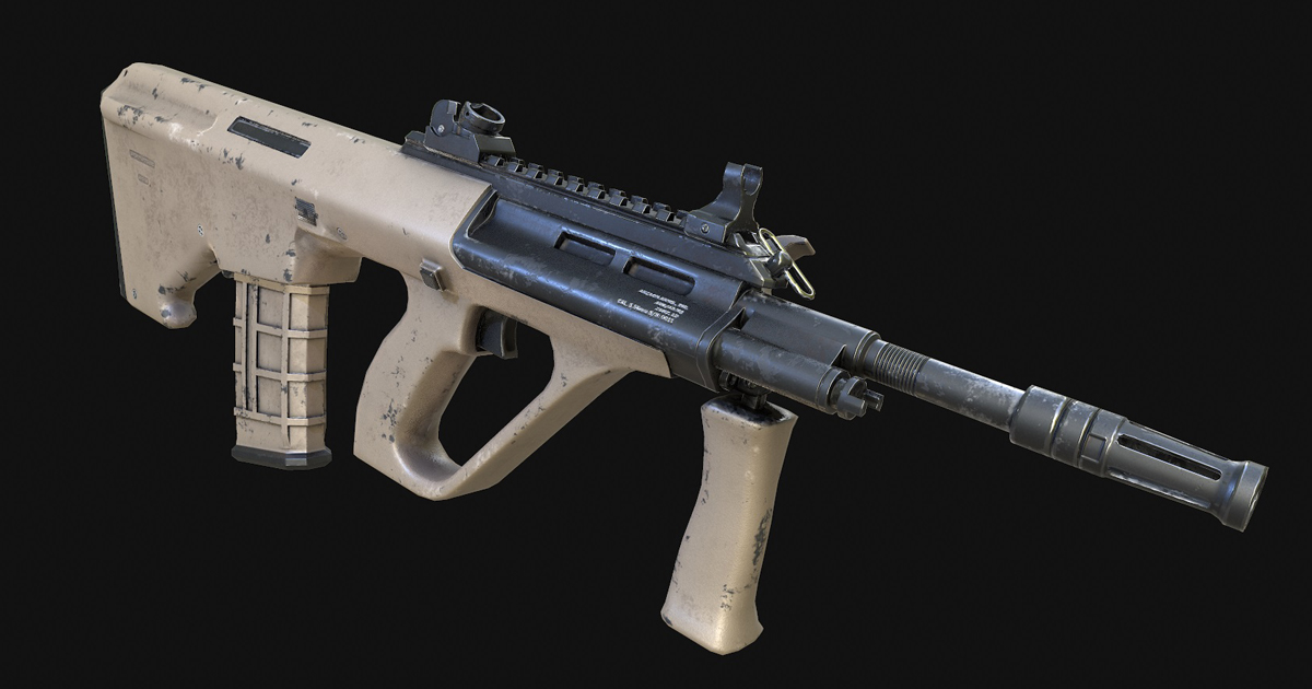 AUG Animated FPS - Modern Weapons | 3D Weapons | Unity Asset Store