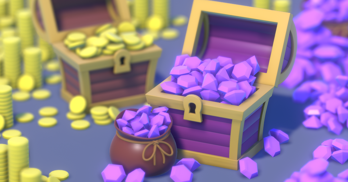 Casual Game Currency | 3D Props | Unity Asset Store