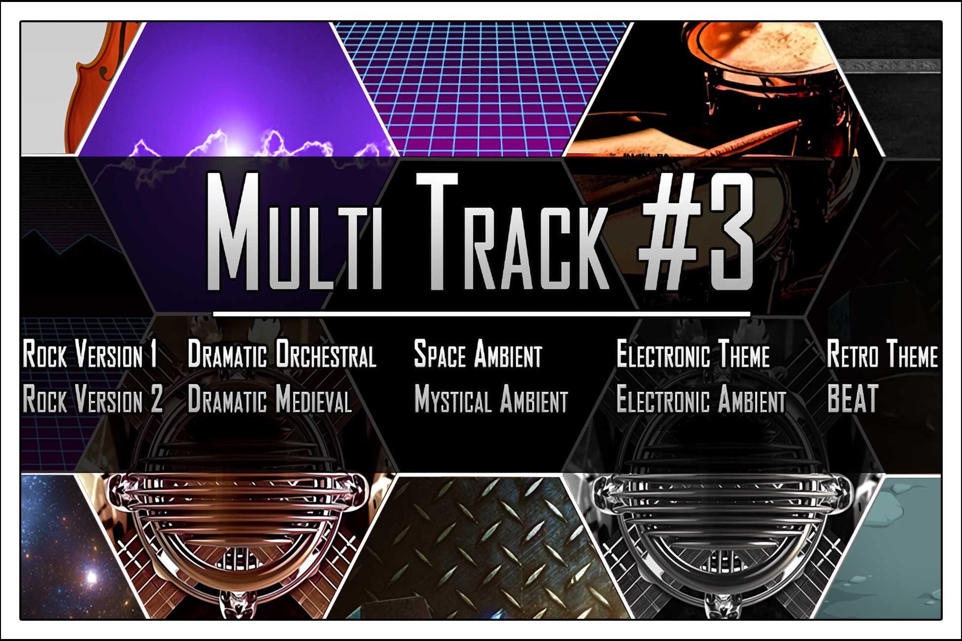 Multi Track #3 (10 Tracks From 1 Theme) | Audio Music | Unity Asset Store