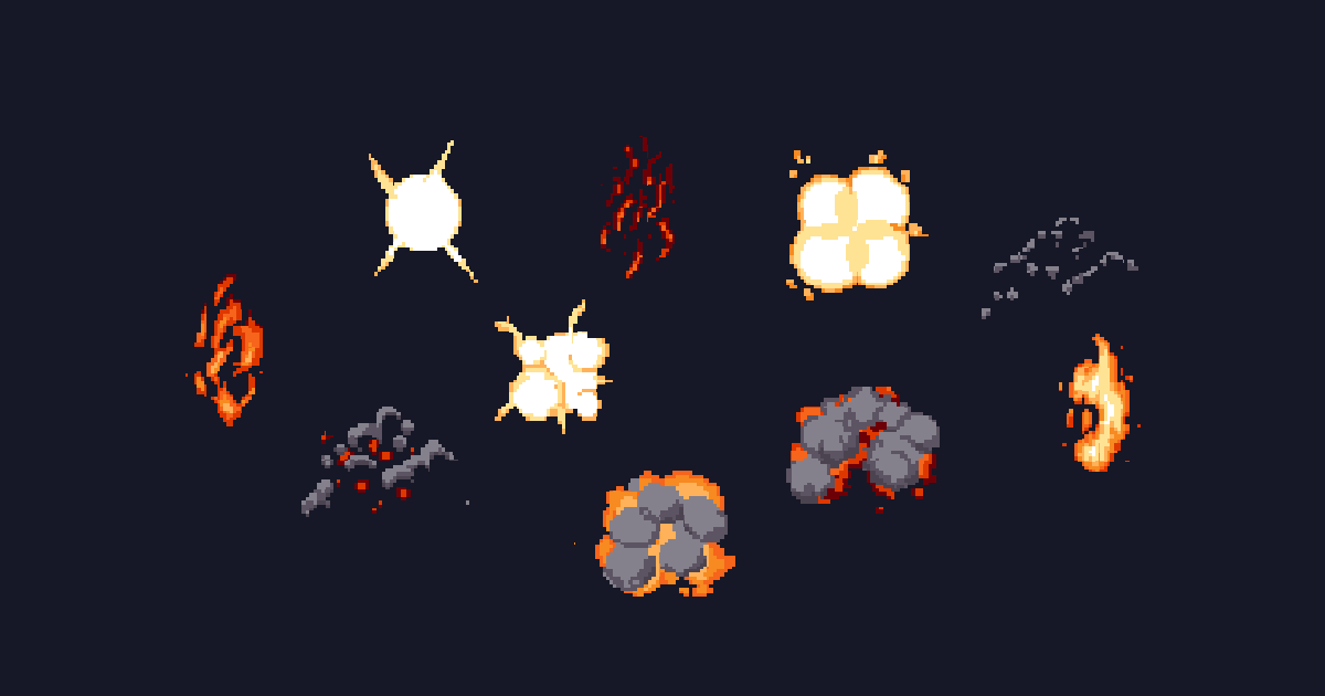 Warped Explosion Pack 3 | 2D Abstract | Unity Asset Store