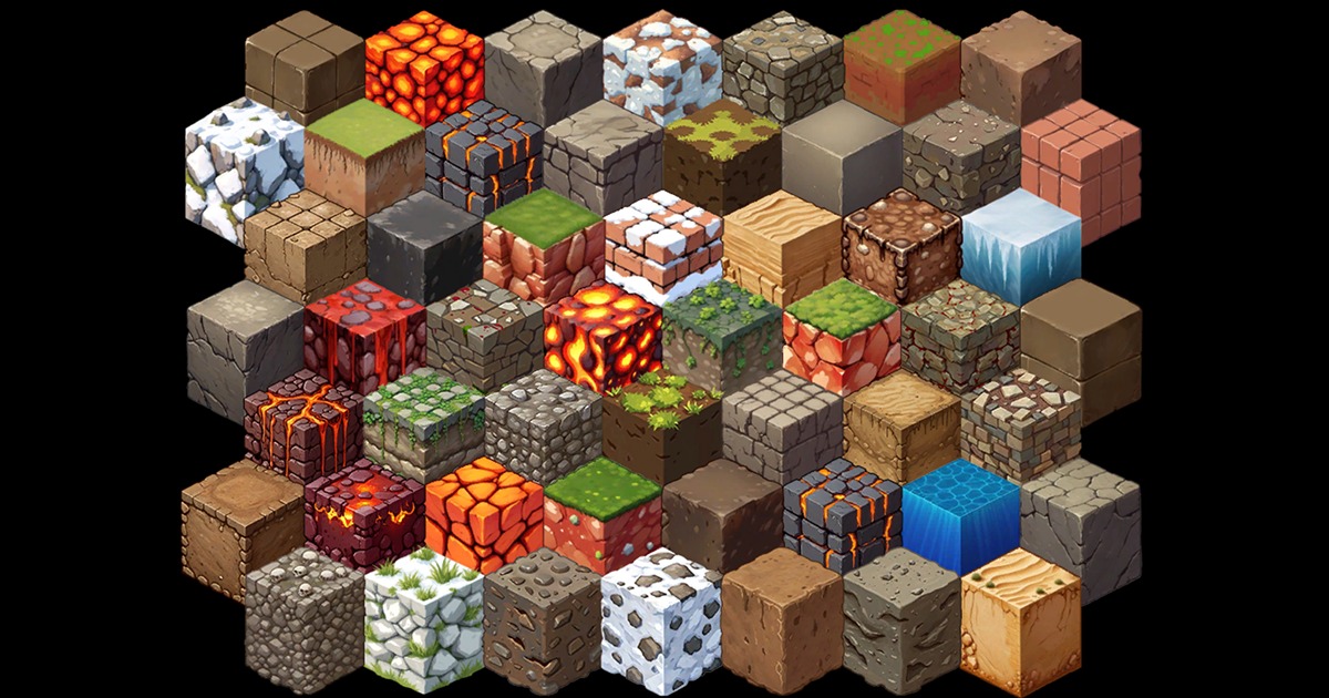 2D Isometric Basic Tiles | 2D Environments | Unity Asset Store