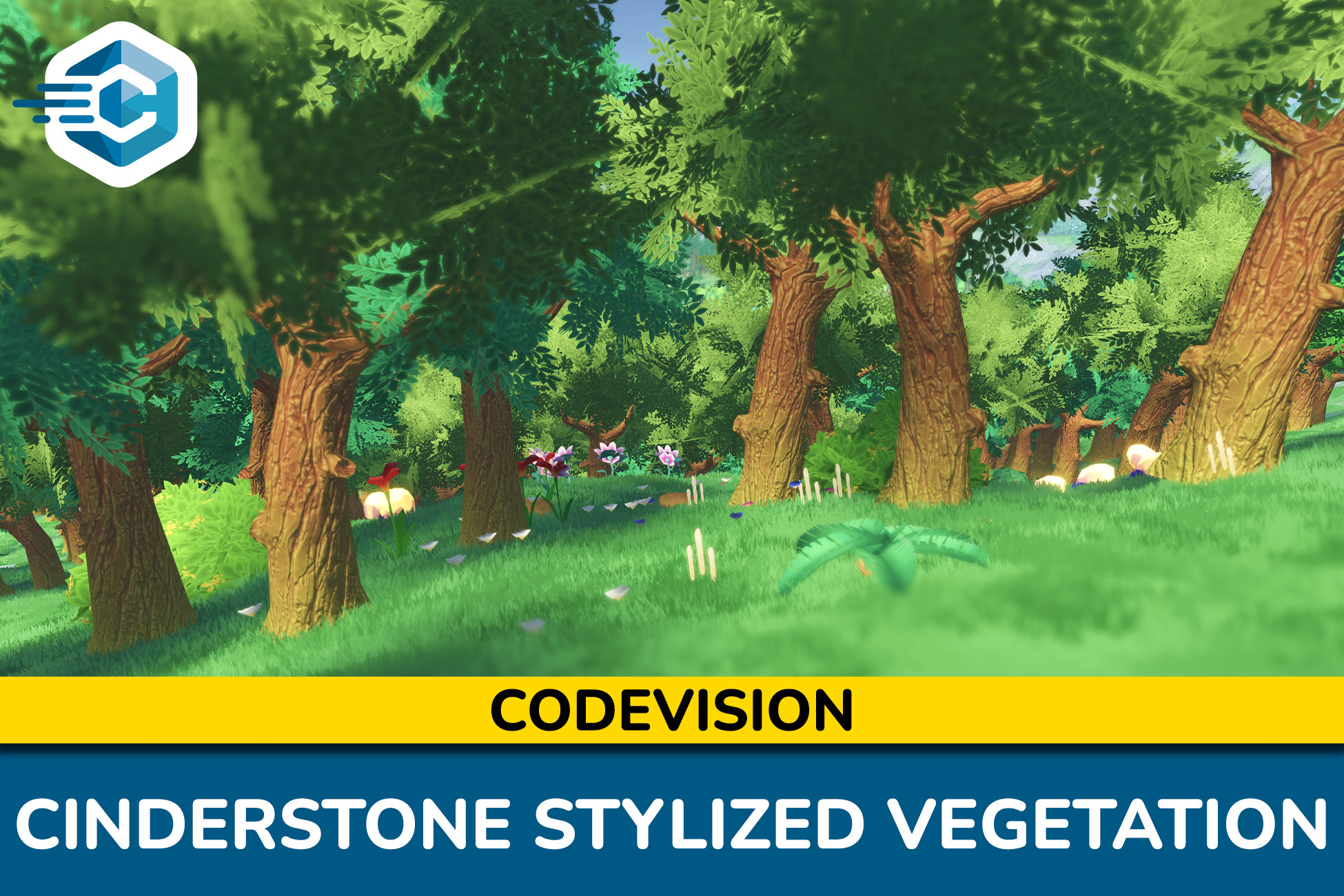 Cinderstone Stylized Vegetation | 3D Fantasy | Unity Asset Store