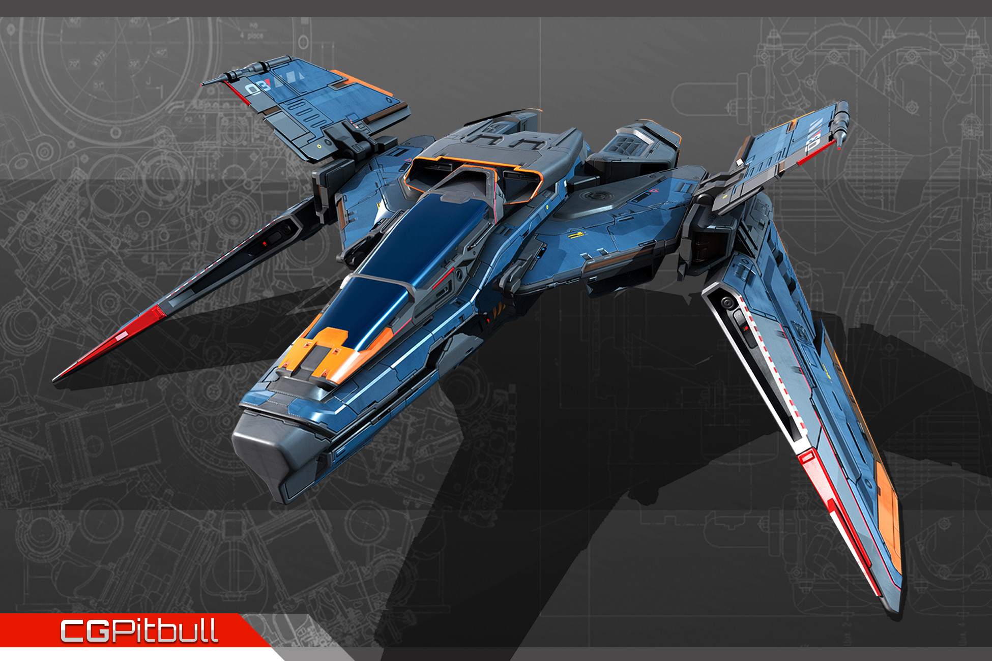 SF Tiger Fighter | 3D Space | Unity Asset Store