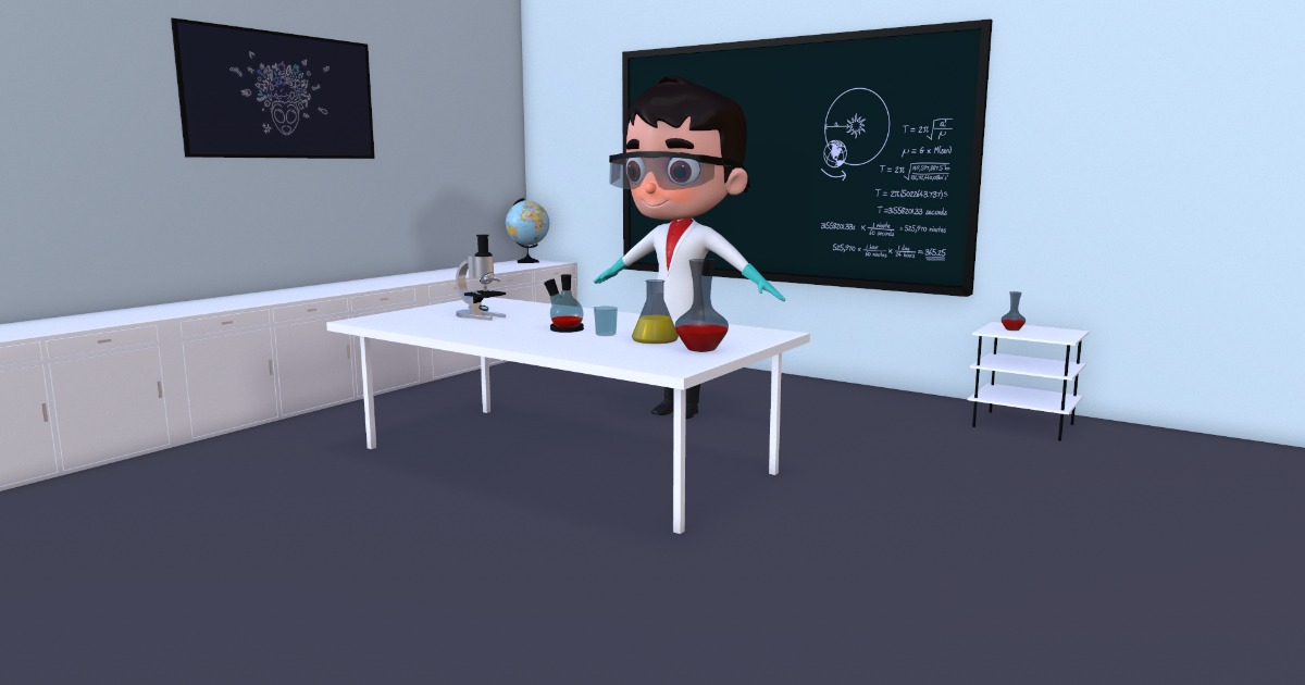 Low Poly Scientist (Male) | 3D Characters | Unity Asset Store