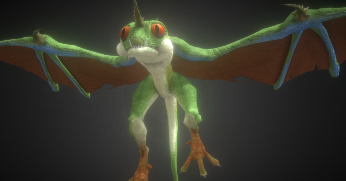 Small Wyvern Forest v1 | 3D Creatures | Unity Asset Store