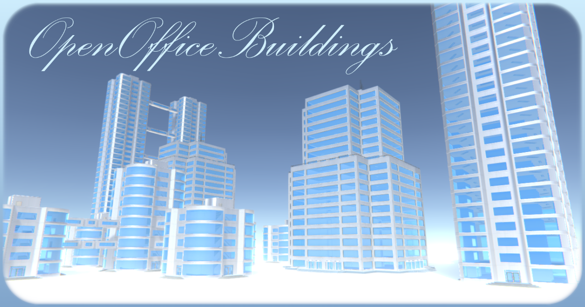 OpenOfficeBuildings | 3D Environments | Unity Asset Store