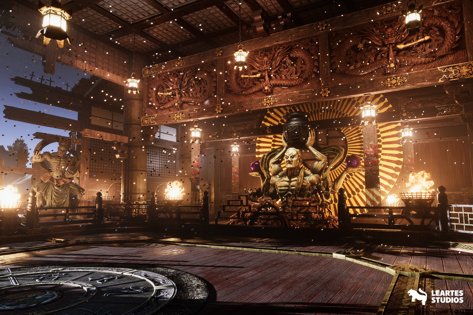 Fighting Stage Environment ( Fighting ) | 3D Fantasy | Unity Asset Store