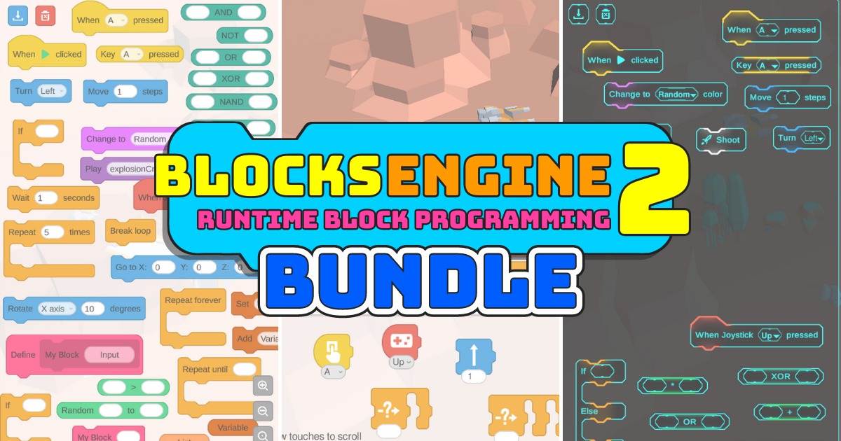 Blocks Engine 2 Bundle | システム | Unity Asset Store