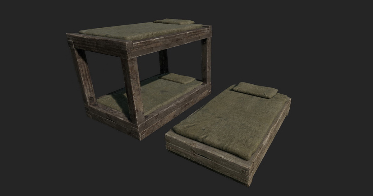 Bunkbed Set | 3D Furniture | Unity Asset Store