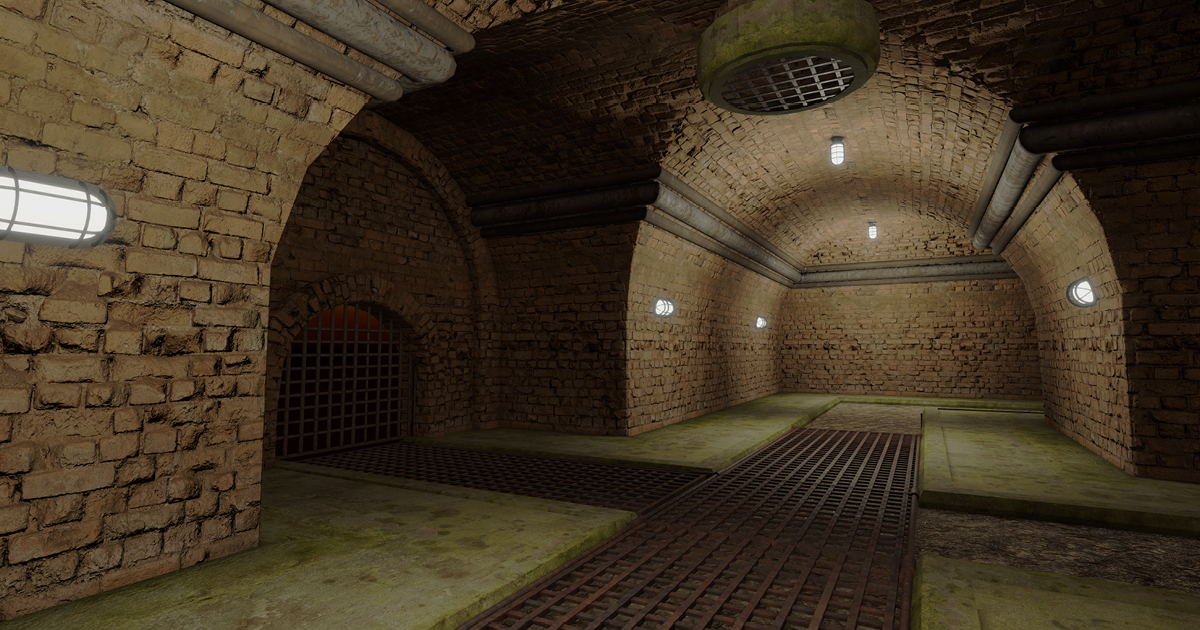 Modular Sewers | 3D Environments | Unity Asset Store