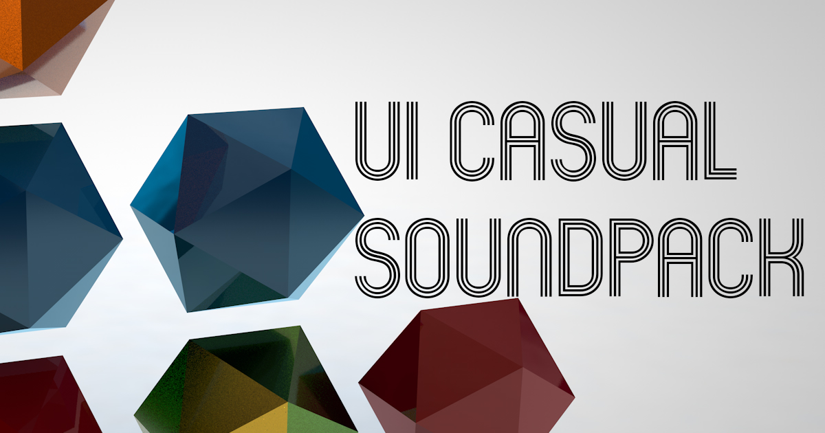 UI Casual Soundpack | Audio Sound FX | Unity Asset Store